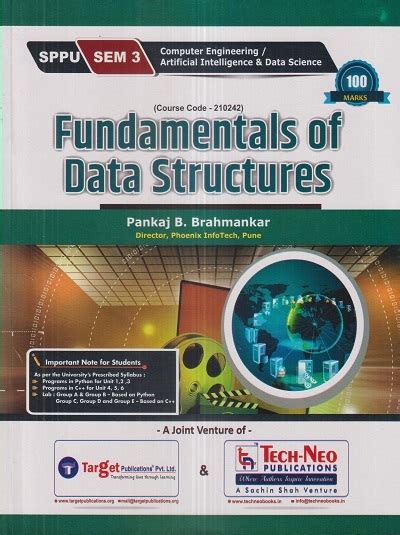 fundamentals of data structures comp aids engg sem 3 sppu pankaj b