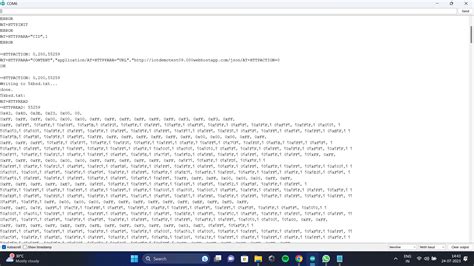 While I Get From Server Using Sim800l With Mega Initailly Loss Of