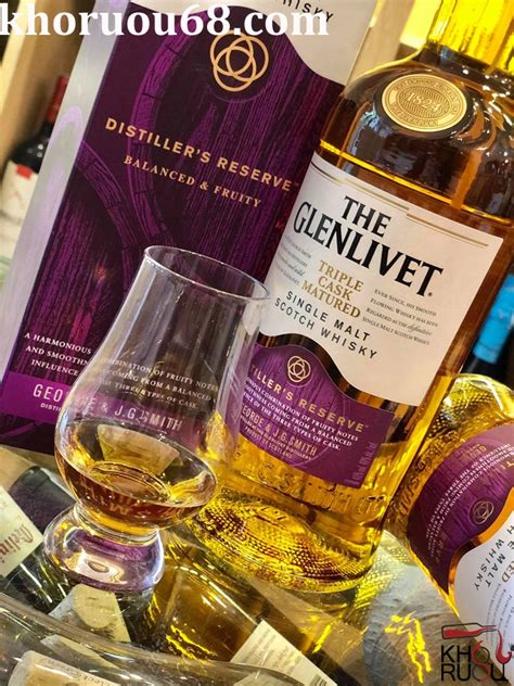 Rượu Glenlivet 1824 Tím