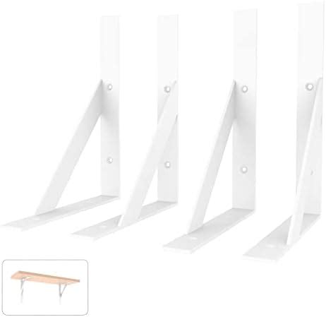 Sporoot 200x 255mm Schwerlast Regalhalterung Regalstützen Weiße