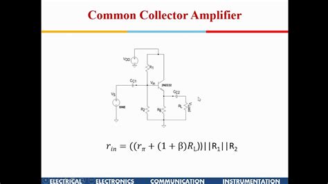Common Collector Amplifier Calculator Skrw