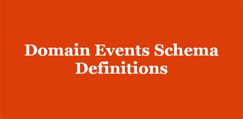 Domain Events Schema Definitions Arkency Blog