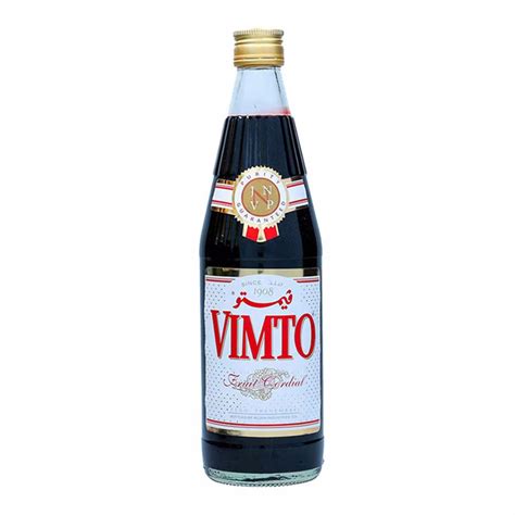 Vimto Concentrate Flavorful Fruit Cordial Syrup 710ml Carton Of 12