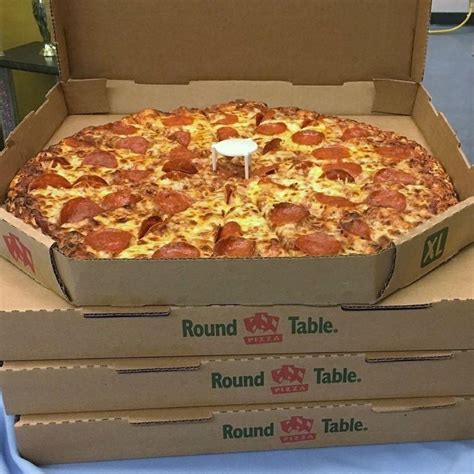 Round Table Pizza Menu In Portland Oregon Usa