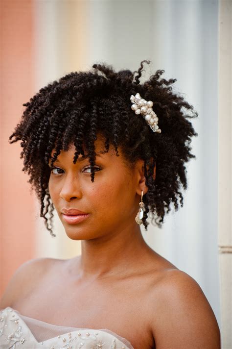 How To Rock Natural Hair For Your Wedding Day And Look On Point