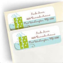 Custom Printed Personalized Return Address Labels Rolls