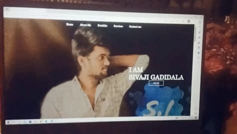 Video Sivaji Gadidala On Linkedin Html Css Portfoliowebsite