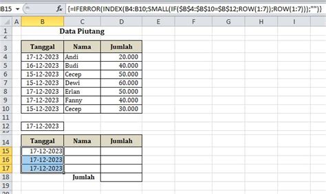 Tutorial Lengkap Cara Memfilter Data Piutang Berdasarkan Tanggal Tutorial Lengkap Cara Memfilter Data Piutang Berdasarkan Tanggal