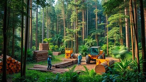 Forestry Industry In The Philippines Timber Production And Forest Management Geo Pinas