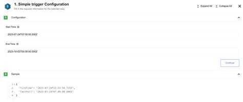 Documentation Simple Trigger Usage Example