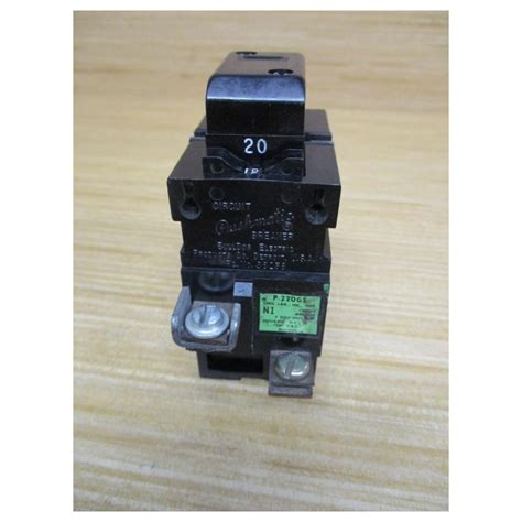 Siemens P220gs Pushmatic 20a Circuit Breaker Used Mara Industrial