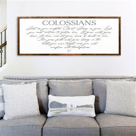 Christian Oversized Wall Art Etsy