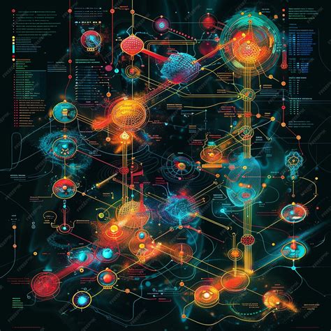 Intricate Flowchart Of A Quantum Algorithm Premium Ai Generated Image