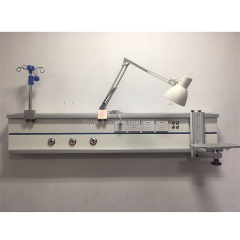 Bed Head Unit Multi Purpose Column Wall Mounted Customized Hospital Horizontal Bed Head Panel