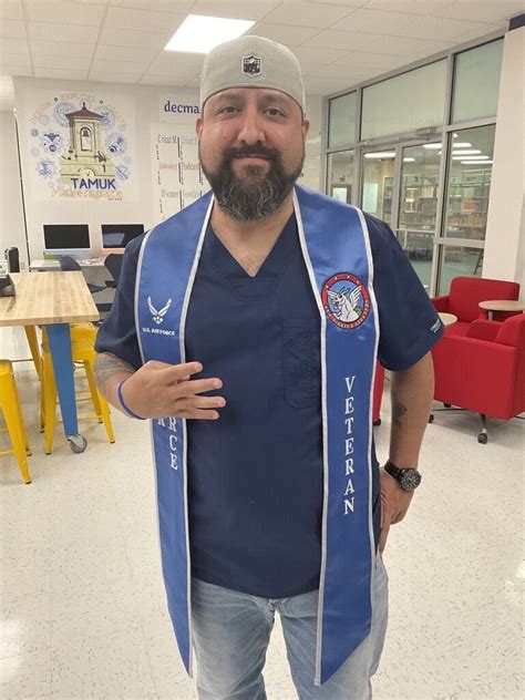 Tamuk Dec Makerspace On Linkedin Beautiful Stole For This Community Member Usaf Veteran United