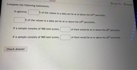 solved complete the following statements in general of
