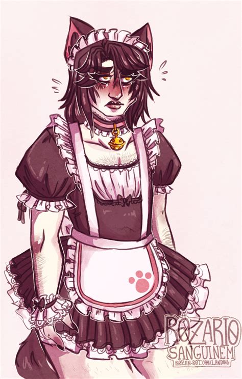 Adam Catboy Maid By Dx3draws On Newgrounds