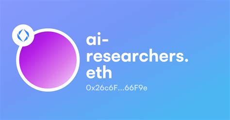 Ai Researcherseth On Ens