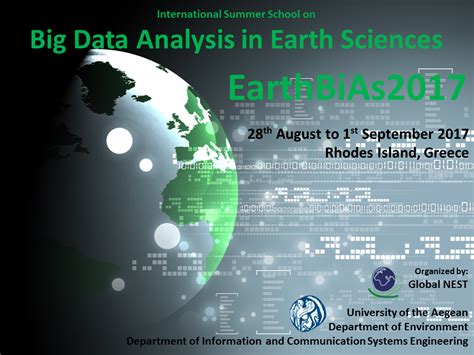 Rhodes To Host Intl Summer School On Big Data Analysis In Earth