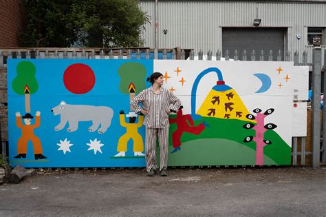 Pwsh Have Been Commissioned By Music Theatre Wales To Create A New Public Mural At Spit