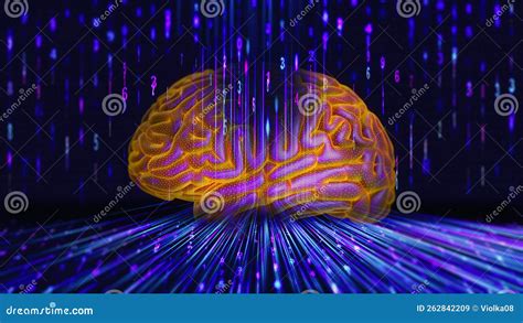 Neural Network Training Human Brain Using A Artificial Intelligence Machine Learning Technology