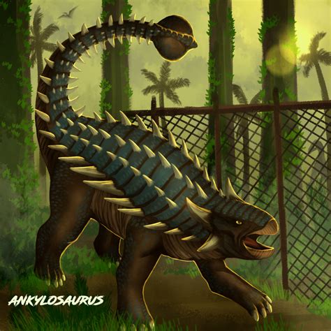 Ankylosaurus By Jsochart On Deviantart