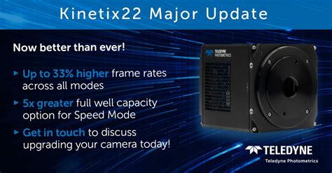 Teledyne Photometrics On Linkedin Cmos Camera Kinetix22 Scmos Upgradetoday Advancedimaging…