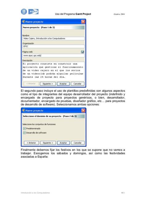 Manual De Ganttproject Mapsfrosd