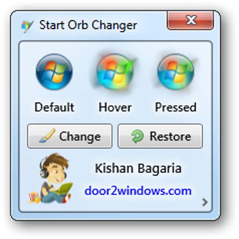 Windows 7 Start Orb Changer ดาวนโหลด