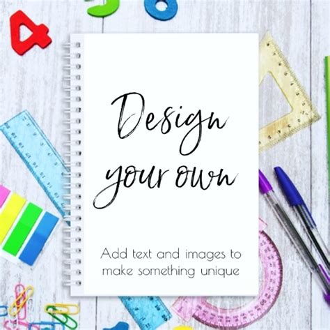 Gorgeous Personalised Gifts Get Creative And Make A Truly Unique Personalised Notebook The