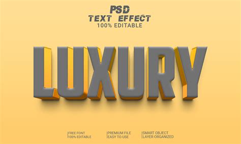 Tigpeek 3d Luxury Psd Fully Editable Text Effect Layer Style Psd Mockup Template