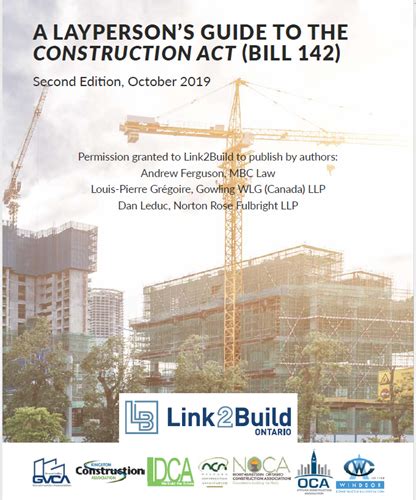A Laypersons Guide To The Construction Act Link2build