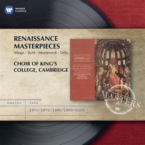 Renaissance Masterpieces Warner Classics