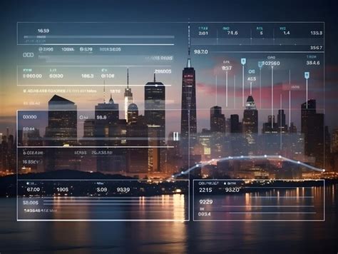 Financial Data Document Graph Chart Report Statistics Marketing