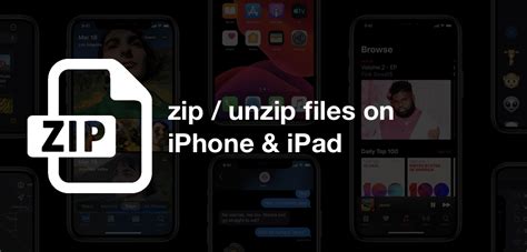 How To Zip Unzip Files On IPhone IPad Running IOS IPadOS