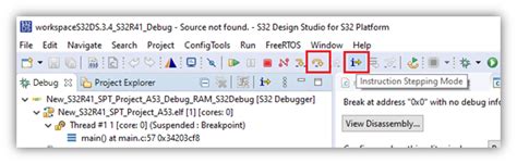 Howto Debugging Spt On S32r41 Using S32 Debugger Nxp Community