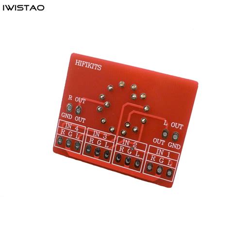 Double Shielded Signal Selection Switch Pcb Kit For Alps 3 Pole To 4 G