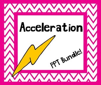 Acceleration PowerPoint W Student Notes By Kristin Lee Resources