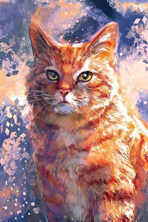 Ginger Cat Art Print By Louise Goalby Icanvas