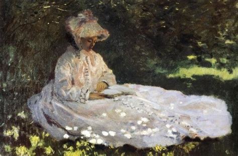 Claude Monet Camille Reading 1872 Art Print Global Gallery