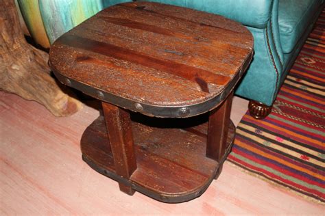 Oval End Table The Rustic Gallery