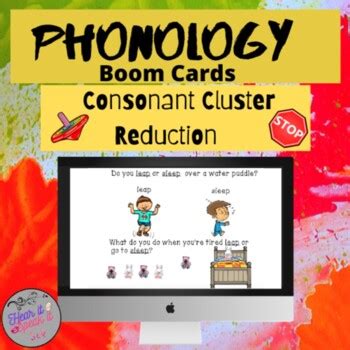 Consonant Cluster Reduction By Hear It Speak It TPT