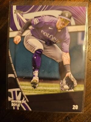 2024 Topps Brenton Doyle Significant Statistics Ss 15 Ebay