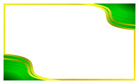 Green Certificate Frame 01 Vector Certificate Green Graduation Png