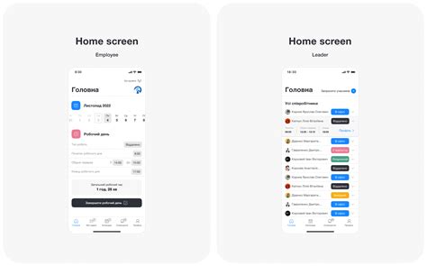 Mobile App For Tracking Employee Performance IOS On Behance