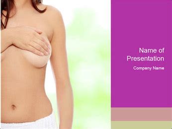 Topless Woman Body PowerPoint Template Backgrounds Google Slides ID