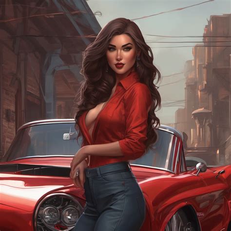 Hot Rod Pin Up By Darkraven420art On Deviantart