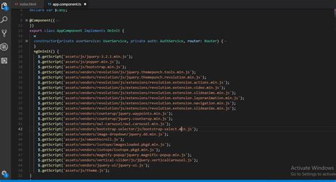 Angular6 Slider And Carousel Is Not Loading After Redirecting In