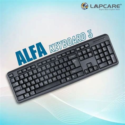 Lapcare Usb Alfa Keyboard 3 Plug And Play Keyboard Lkb003 Uv Coated Letters At ₹ 217 Piece New