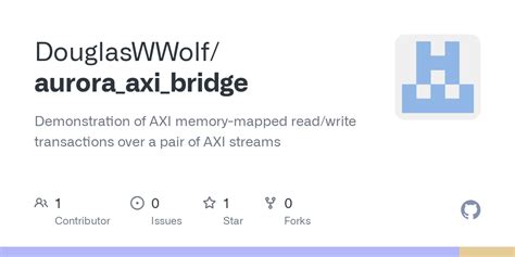 Github Douglaswwolfauroraaxibridge Demonstration Of Axi Memory Mapped Readwrite